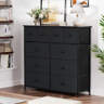 Ebern Designs Ojaswi 10 Dressers, Wooden Dresser, Chest of Drawers with Fabric & Reviews | Wayfair